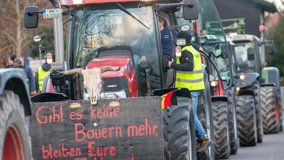 Bauernproteste: Die Aktionen in den Bundesländern im Überblick | STERN.de
