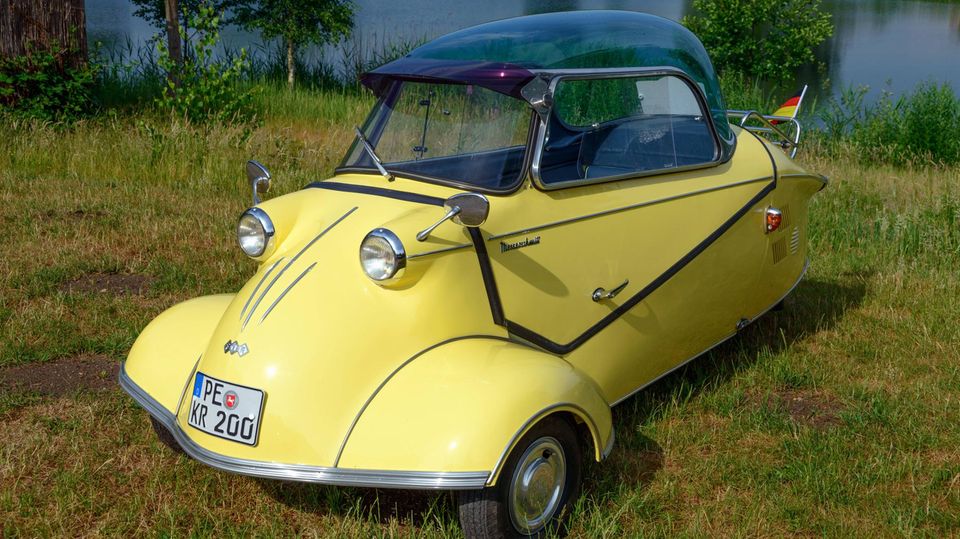 Die seltsamsten Autos der Welt: Elektrisches Ei und rollende Orange ...