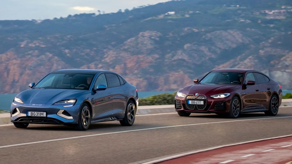 Elektroauto-Vergleichstest: BYD Seal gegen BMW i4 eDrive 35 | STERN.de