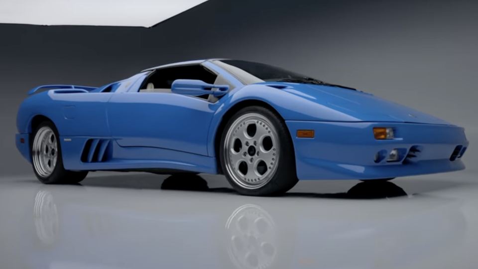 Trumps Lamborghini Diablo VT Roadster erzielt 1,1 Millionen US-Dollar ...