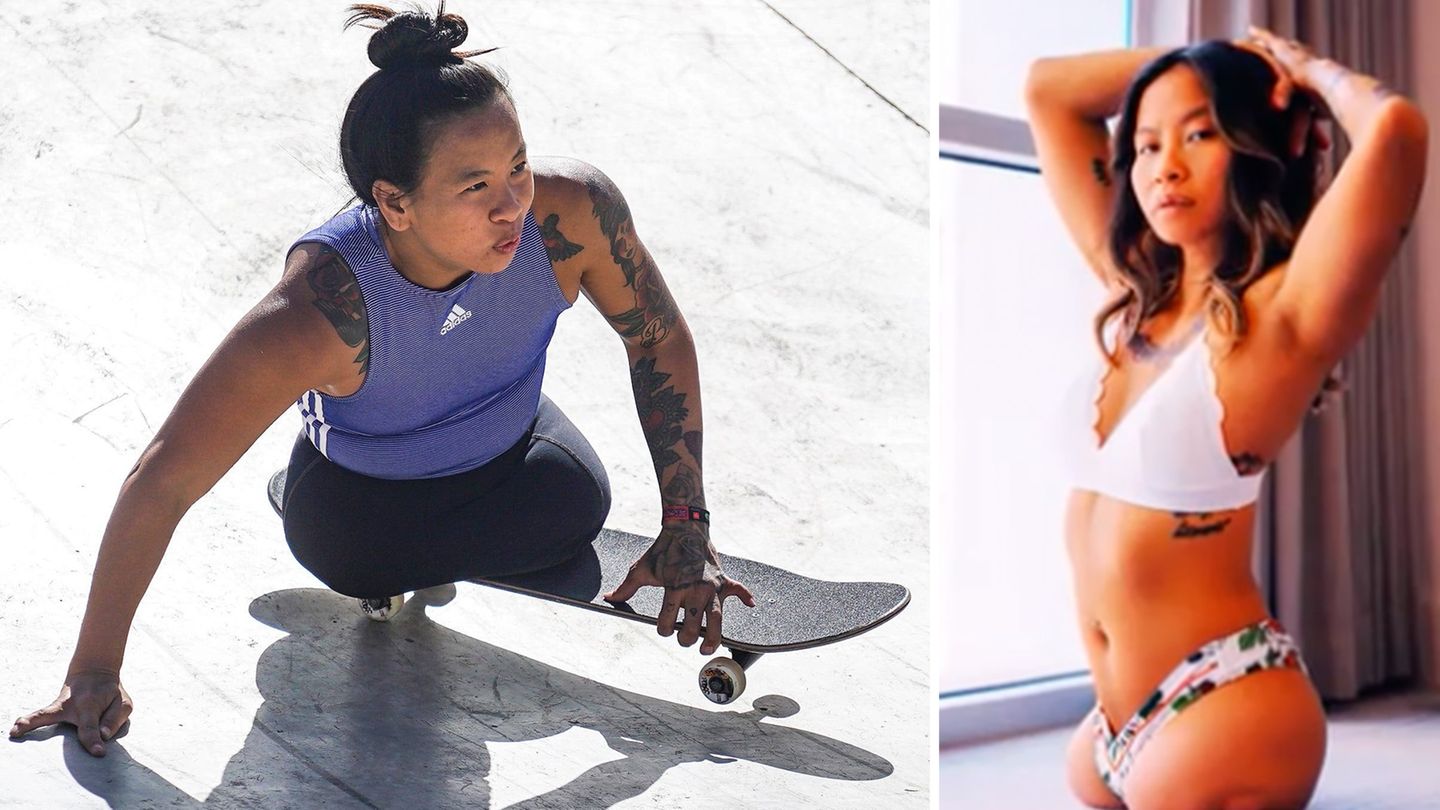 USA: Kanya Sesser modelt und skatet ohne Beine (Video) | STERN.de