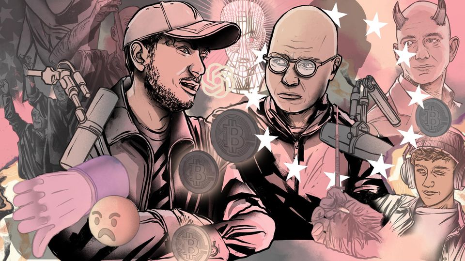 Hoss und Hopf: Wer sind die Männer hinter dem umstrittenen Podcast ...