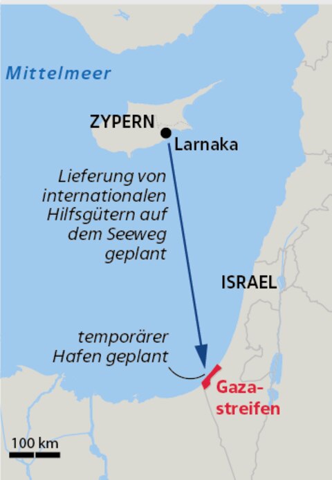 Gazastreifen: Wie baut man einen temporären Hafen? | STERN.de