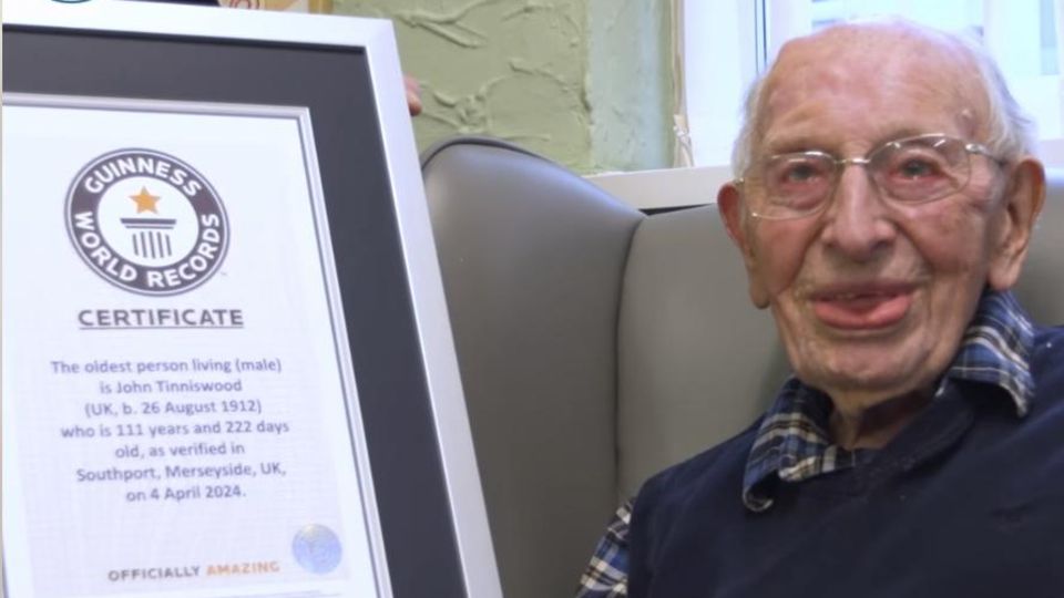111 Jahre alt: Dieser Engländer ist der älteste Mann der Welt | STERN.de