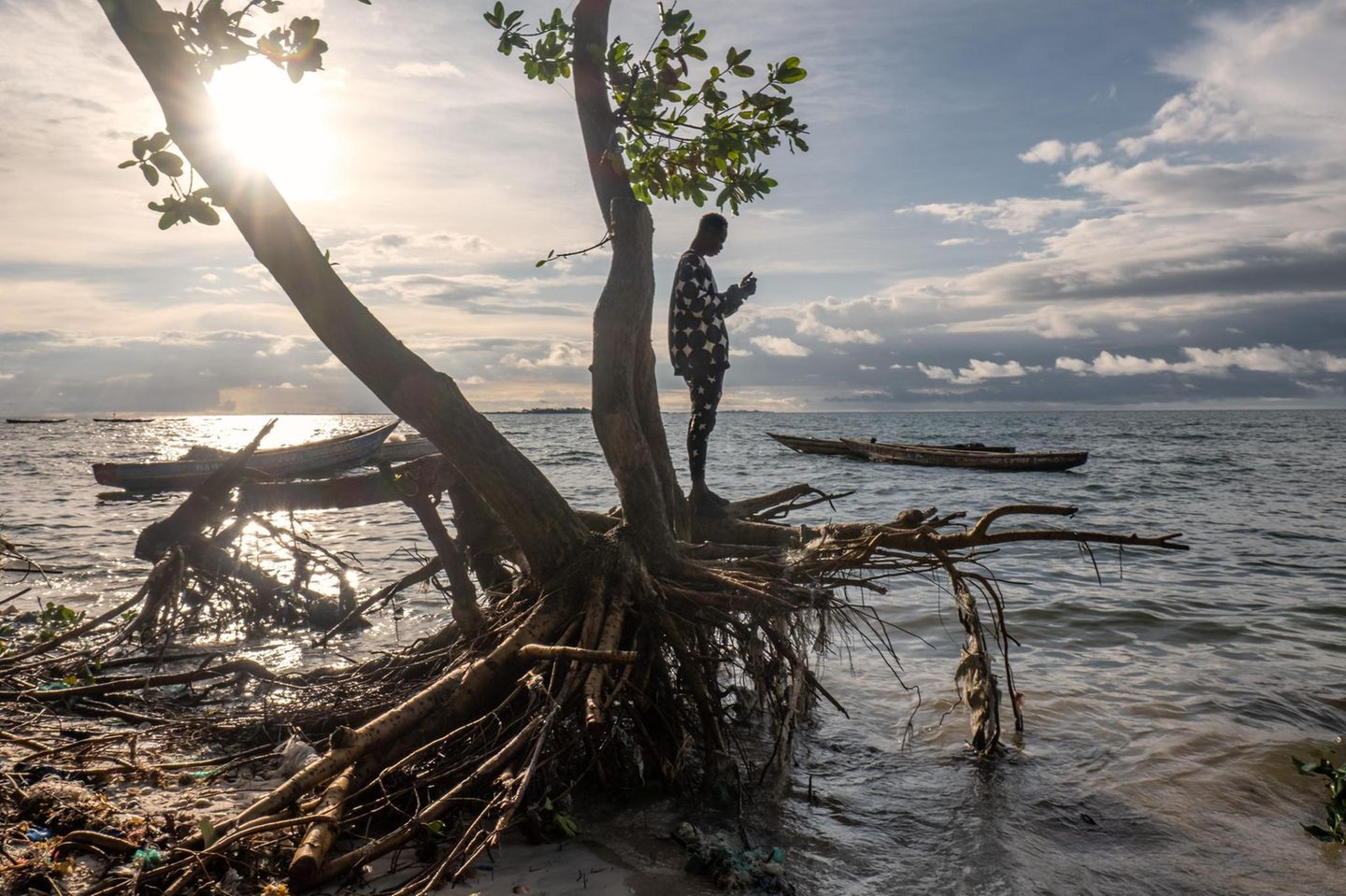 Lost Paradise: Wie die Insel Nyangai allmählich im Meer versinkt | STERN.de