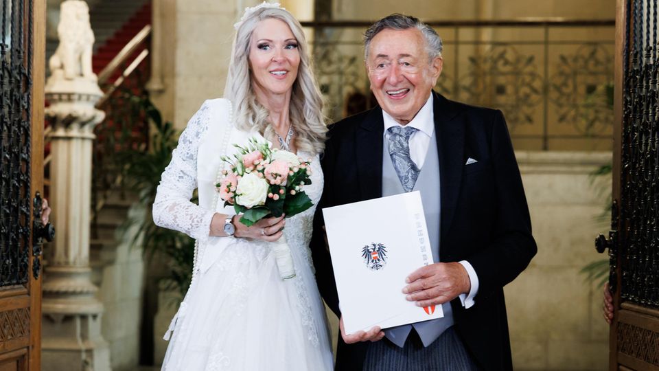 Richard Lugner feiert Hochzeit in Wien mit Simone Reiländer | STERN.de