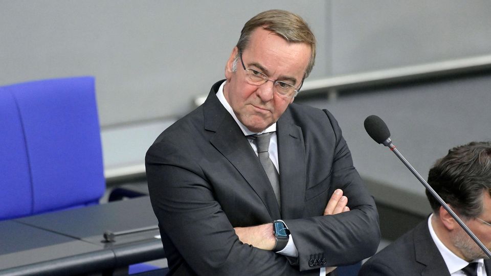 Boris Pistorius im Bundestag: Einmal wird der Minister richtig sauer ...