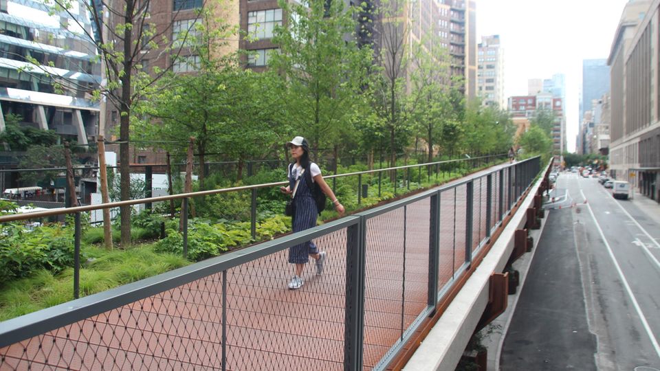 High Line Park: Der höchste Park von New York feiert 15. Geburtstag ...