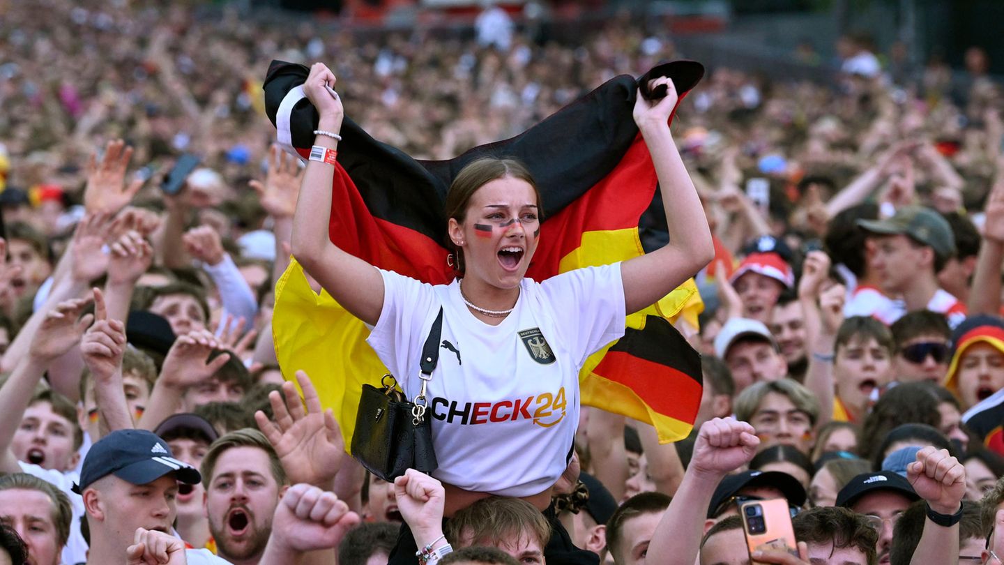 EM 2024: So feiern die deutschen Fans den Gruppensieg | STERN.de