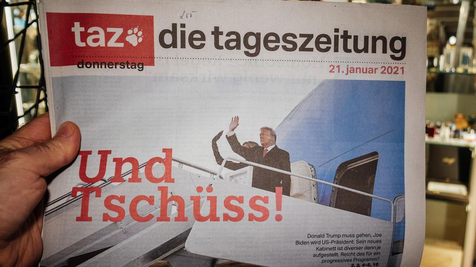 Taz: Tageszeitung wird ab Herbst 2025 nicht mehr gedruckt | STERN.de