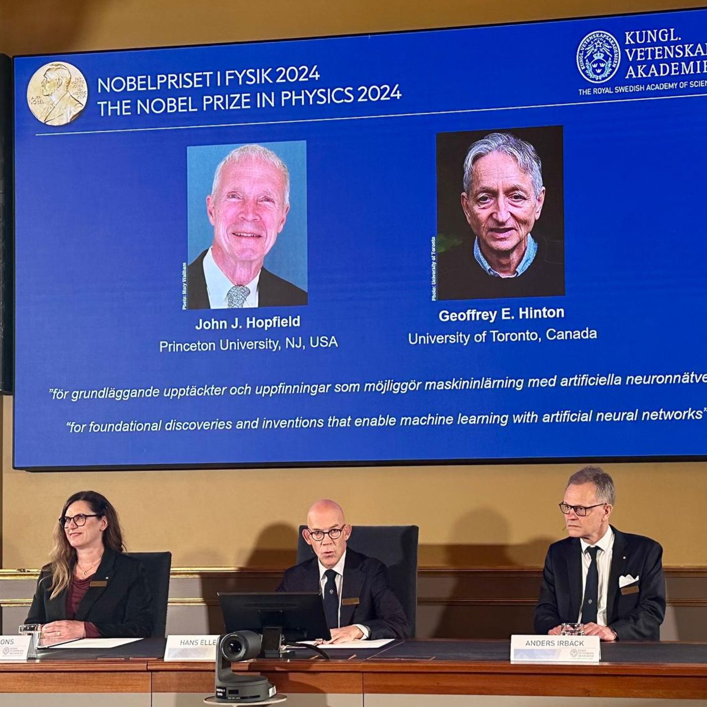 Physiknobelpreis 2021 Physiknobelpreis Für Forschung Zu Maschinellem