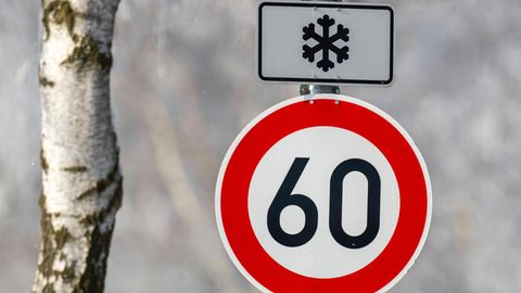 Tempolimit - Ab wann gilt das Schild mit der Schneeflocke? | STERN.de