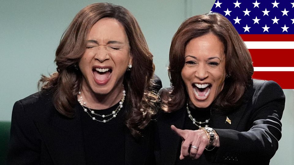 Kamala Harris lacht bei "Saturday Night Live" über sich und Trump ...