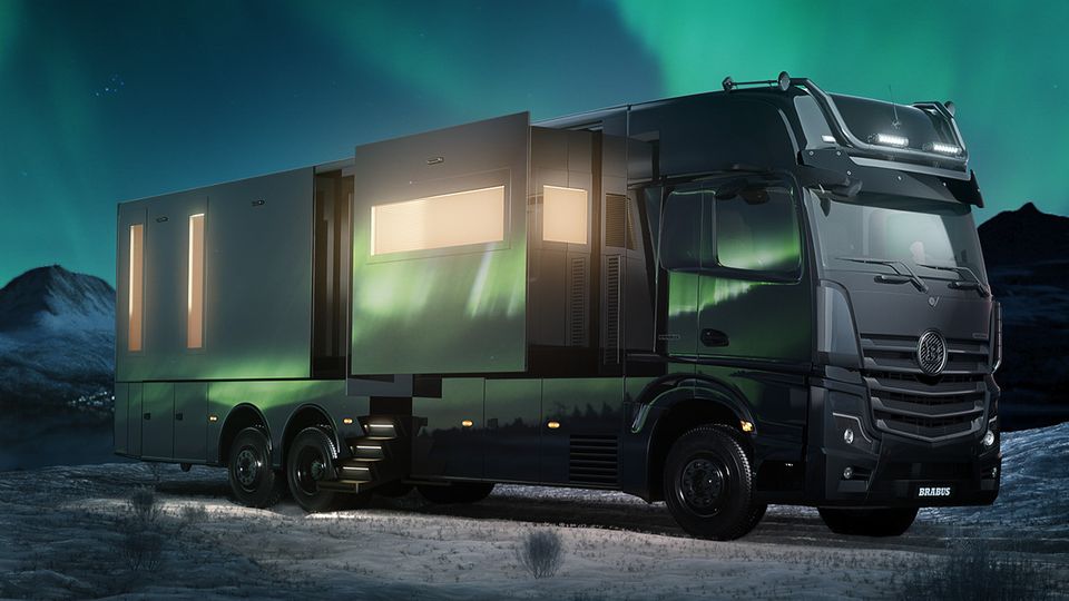 Luxus-Wohnmobil für 1,5 Millionen Euro: Brabus baut erstmals Camper ...