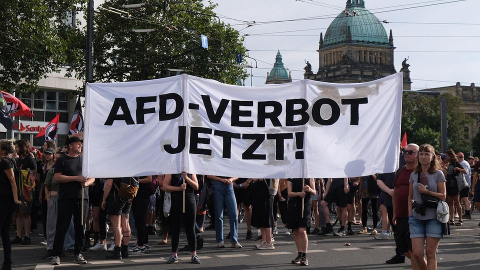 AfD-Verbot: 113 Abgeordnete reichen Antrag im Bundestag ein | STERN.de