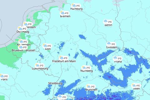 Gewitter in Deutschland: Live-Karten zeigen die Wetterlage | STERN.de