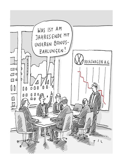 Til Mette: Der Zeichner blickt in 24 Cartoons auf das Jahr zurück ...