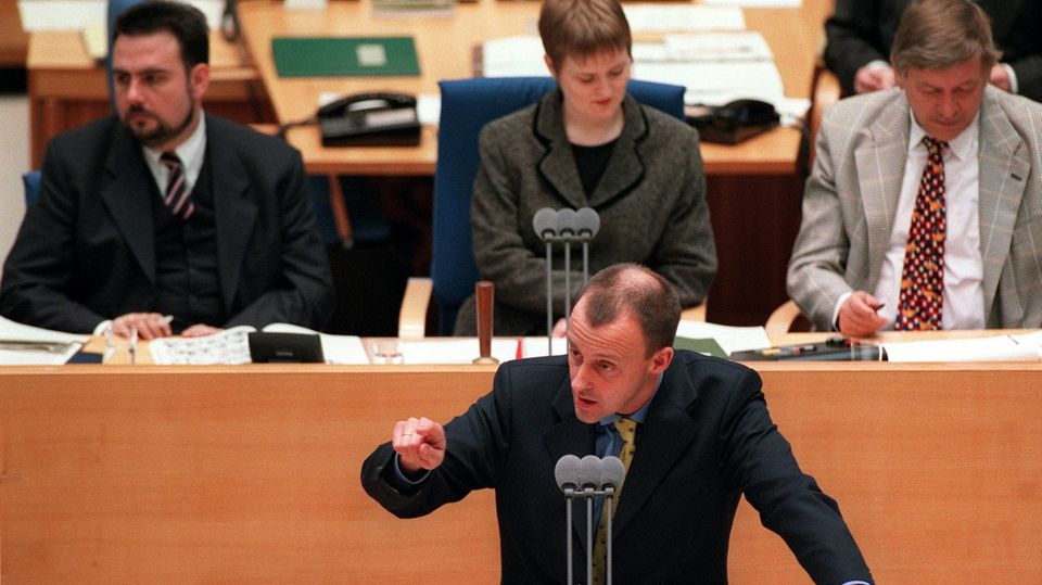 Friedrich Merz: Der Weg des CDU-Kanzlerkandidaten - Fotostrecke | STERN.de