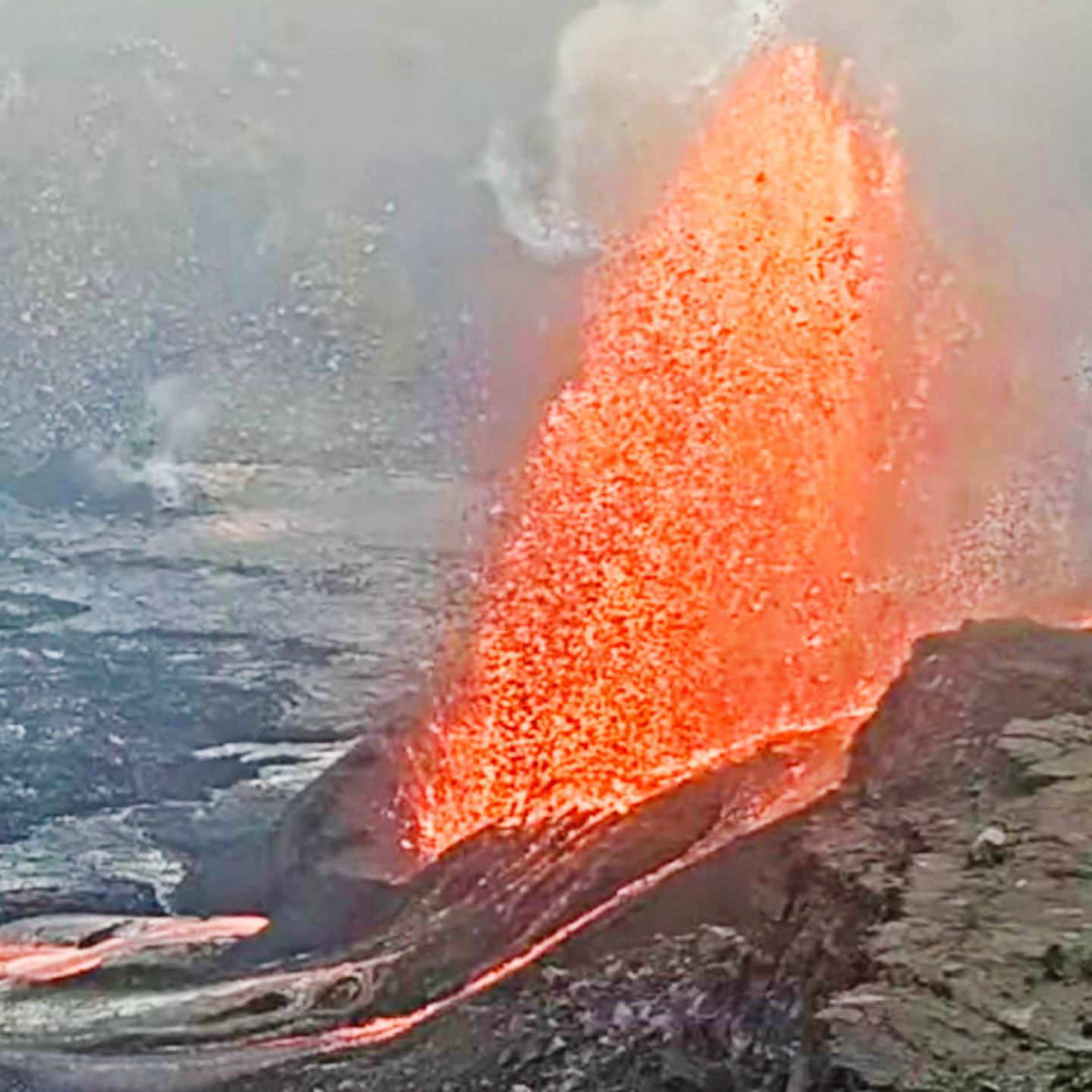 Hualalai Vulkaan Aktive Vulkane Auf Big Island, Der Größten Insel