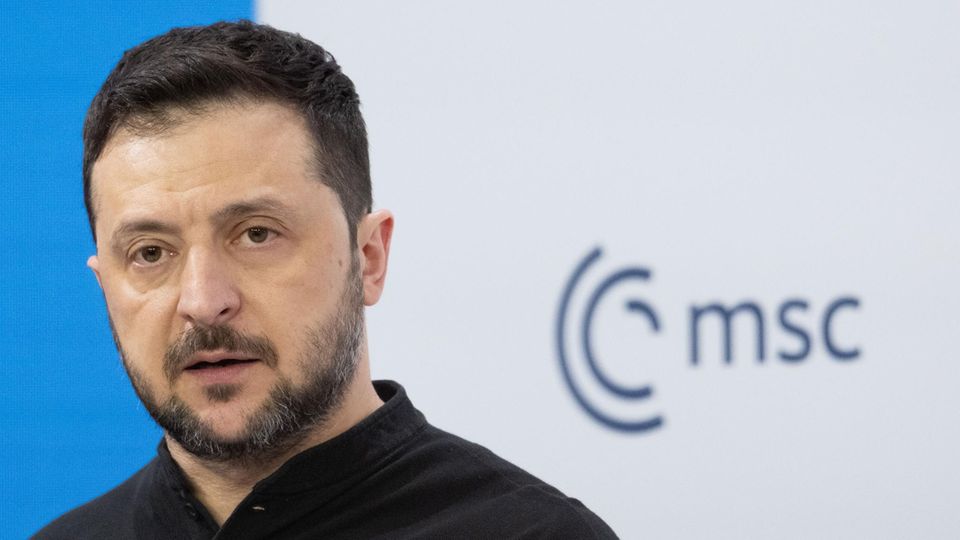 Selenskyj in München: Zeit für "Streitkräfte von Europa" gekommen | STERN.de
