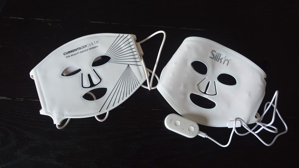 LED Gesichtsmaske Test: Currentbody, Silk'n, Therabody & Project E ...