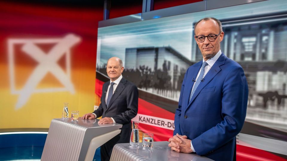 TV-Duell: Scholz und Merz reden über Liebe und einen Schicksalsschlag | STERN.de