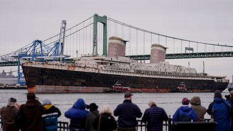 Legendäres Schiff: Die legendäre "SS United States" wird versenkt ...