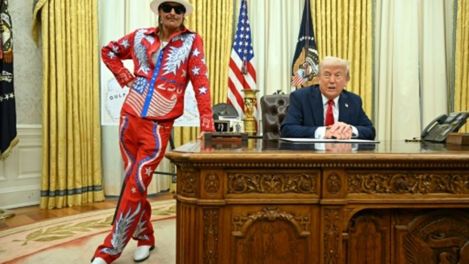 Kid Rock im Oval Office | STERN.de