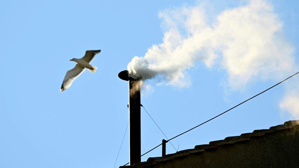Neuer Papst gewählt - weißer Rauch über dem Vatikan | STERN.de