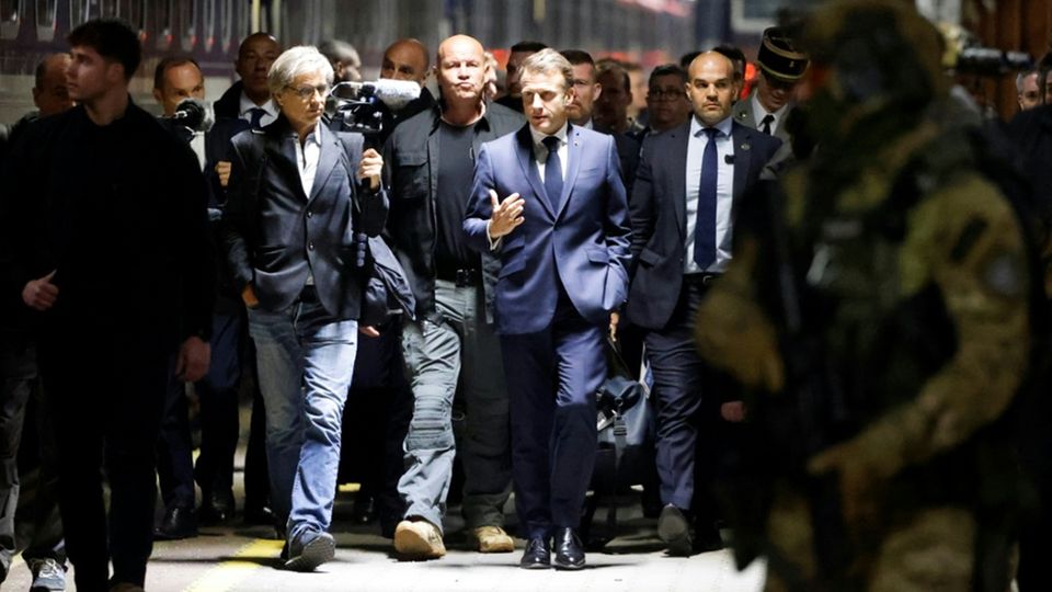 Merz, Macron, Starmer und Tusk reisen gemeinsam nach Kiew | STERN.de