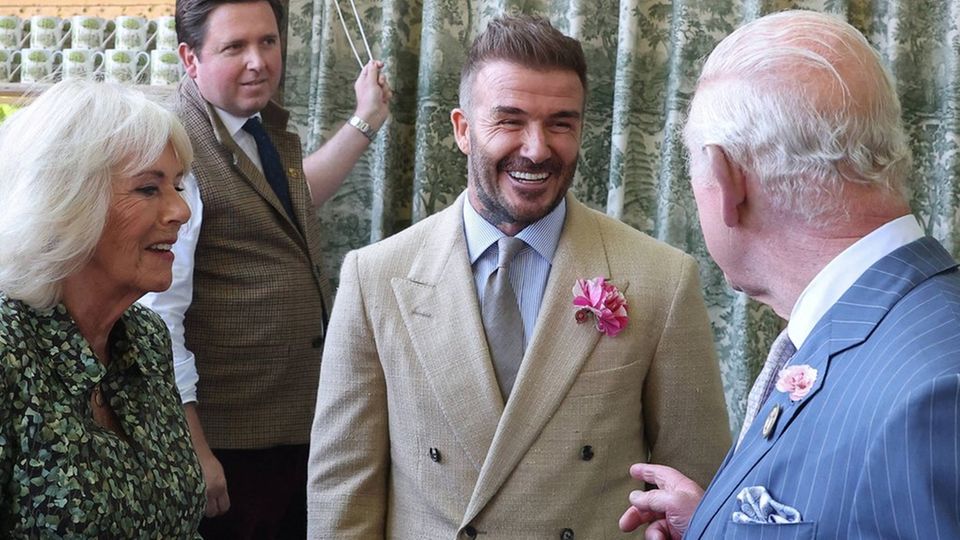 David Beckham bekam ein royales Präsent zum 50. Geburtstag | STERN.de