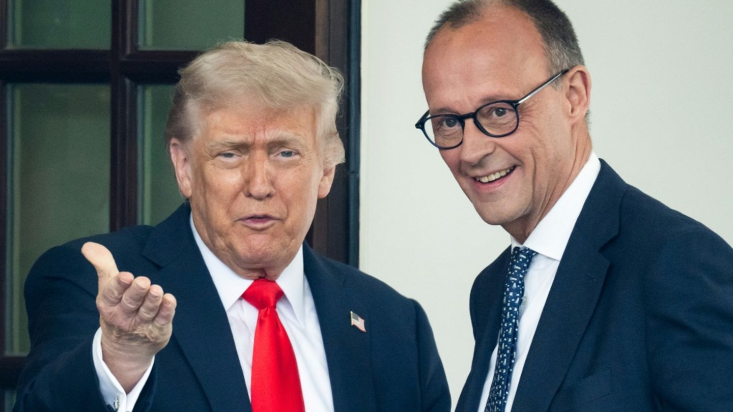 Trump empfängt Merz zu Antrittsbesuch vor dem Weißen Haus | STERN.de