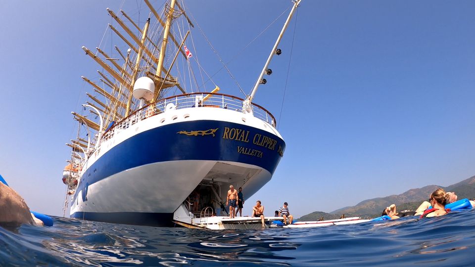 Segelkreuzfahrt "Royal Clipper": Fünf Masten und ein Traum von Freiheit ...