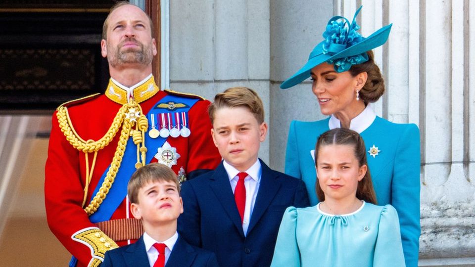 Prinz William spricht über Charaktere seiner Söhne George und Louis ...