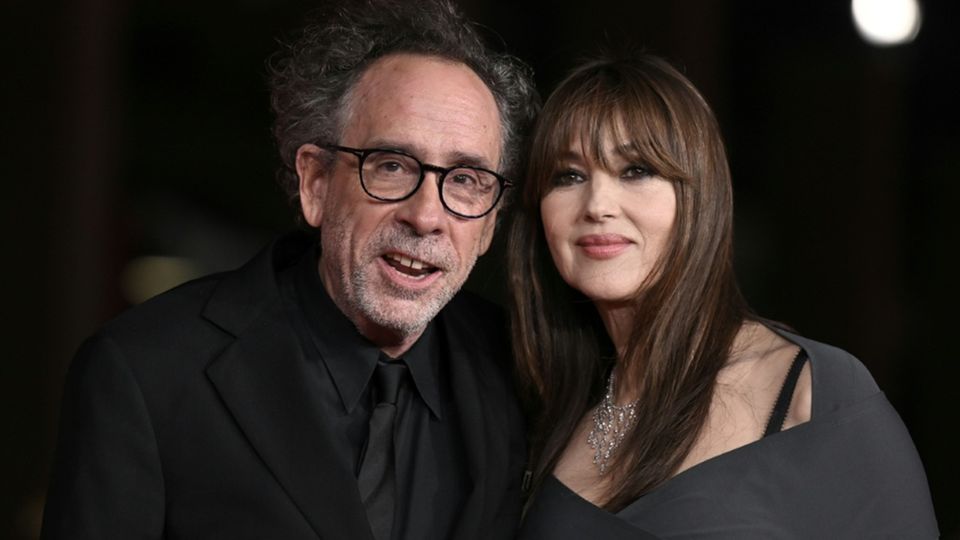 Filmstars Tim Burton und Monica Bellucci geben ihre Trennung bekannt ...