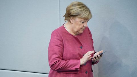 Angela Merkel nutzt soziale Medien wie Tiktok und Instagram nicht ...