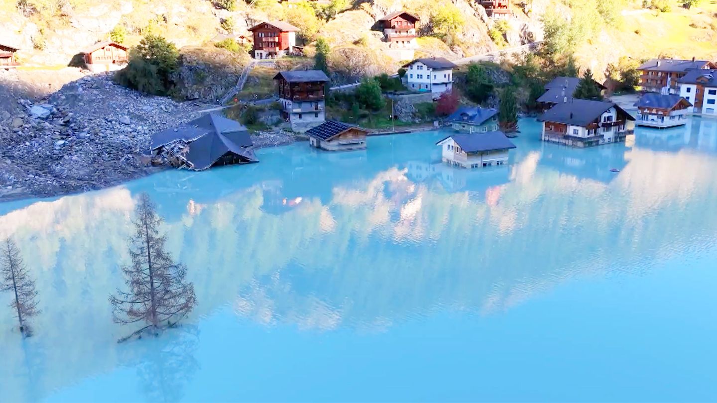 Nach Gletschersturz: So sieht es in Blatten inzwischen aus (Video ...