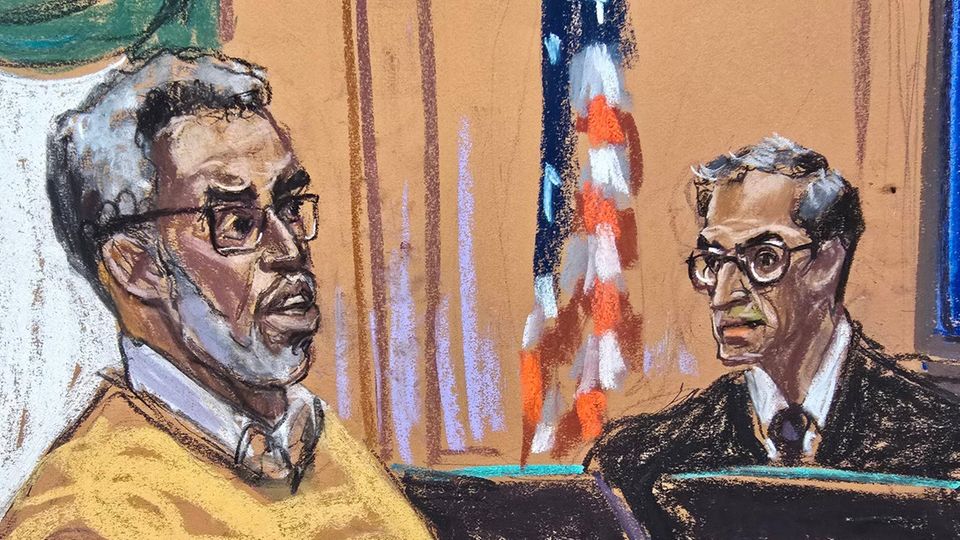 P. Diddys Strafmaßverkündung: Die Bilder aus dem Gerichtssaal | STERN.de