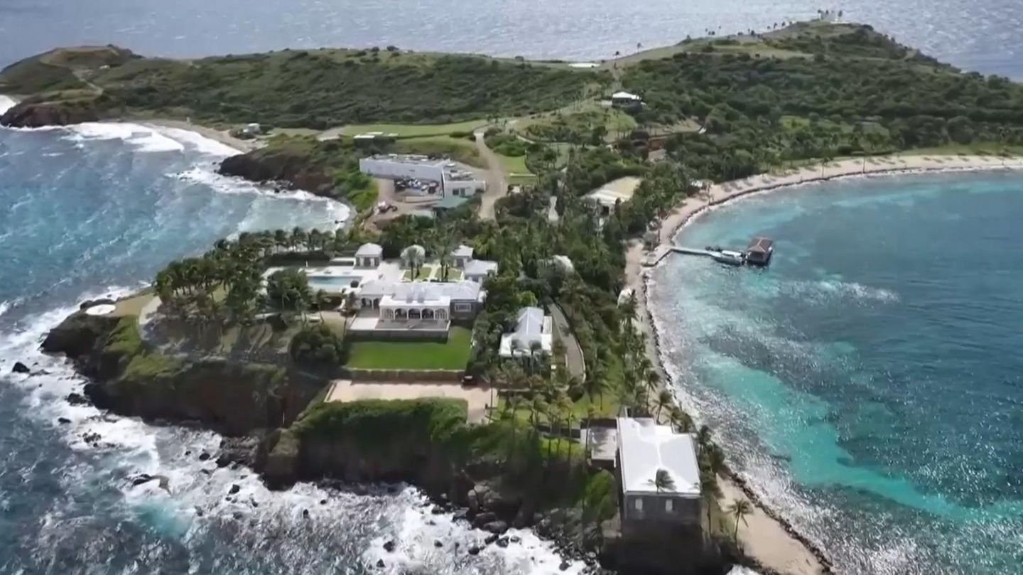 Neue Videos von Jeffrey Epsteins Privatinsel veröffentlicht (Video) | STERN.de