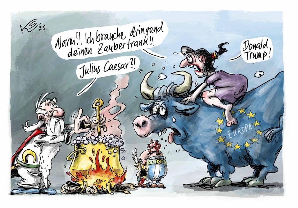 Klaus Stuttmann: Ein Jahresrückblick in Karikaturen | STERN.de
