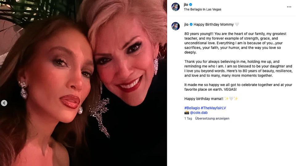 Vip News: Jennifer Lopez feiert ihre 80-jährige Mutter | STERN.de