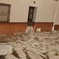 Heftige Regenfälle in Andalusien