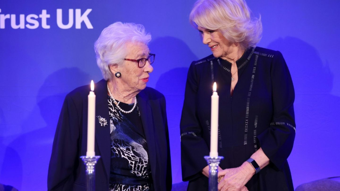 Anne Franks Stiefschwester und Holocaust-Überlebende Eva Schloss mit 96 ...