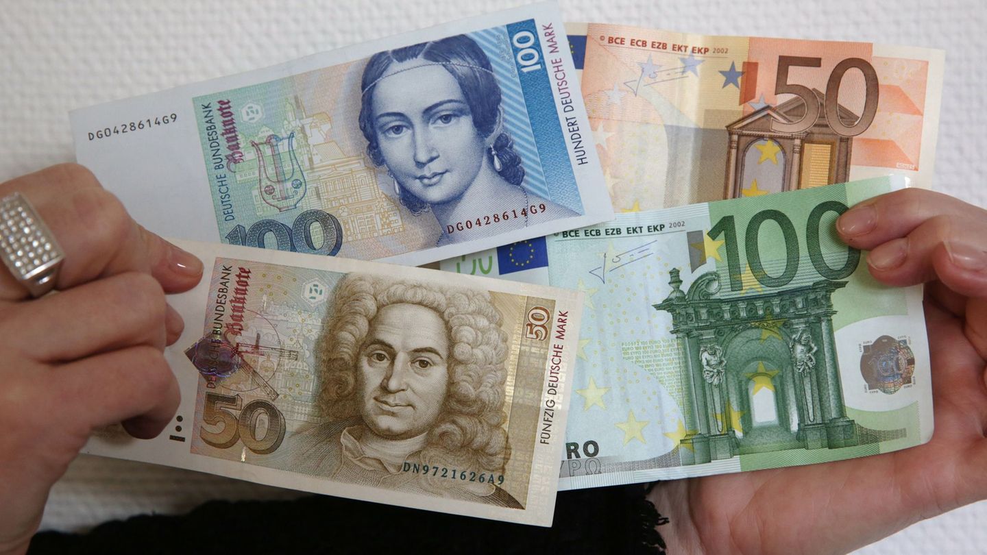 Alte Währung: Verbraucher tauschen mehr als 3,8 Millionen D-Mark um ...