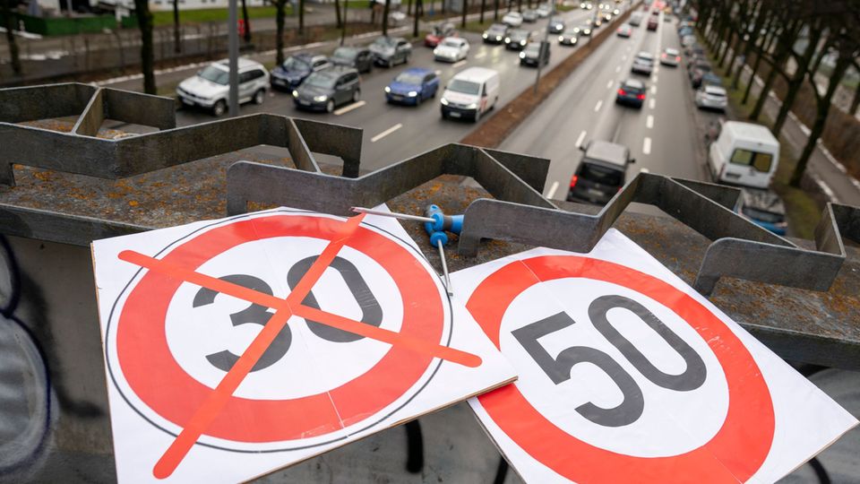 Verkehr: Umwelthilfe will gegen Tempo 50 am Mittleren Ring kämpfen ...