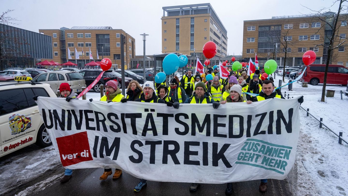 Ausstand an der Klink: Warnstreik an der Uniklinik Greifswald | STERN.de
