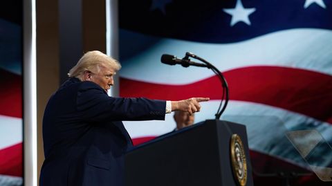 Donald Trump: So steht der US-Präsident in Umfragen dar | STERN.de