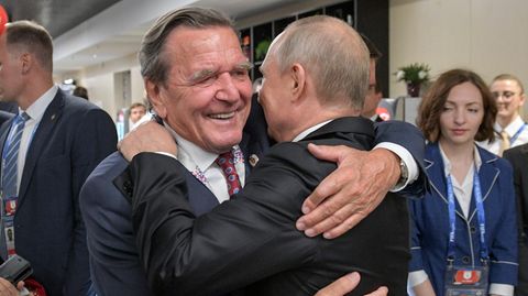 Gerhard Schröder als Vermittler: Zuspruch und Widerstand bei Parteien ...