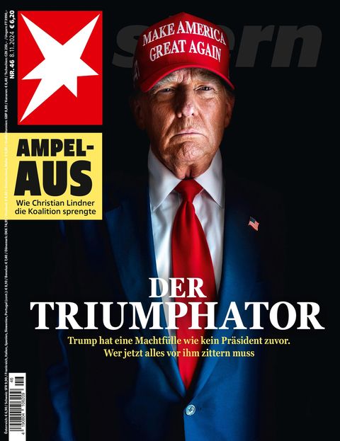 Donald Trump auf dem stern-Cover: Der Schlagzeilen-König | STERN.de