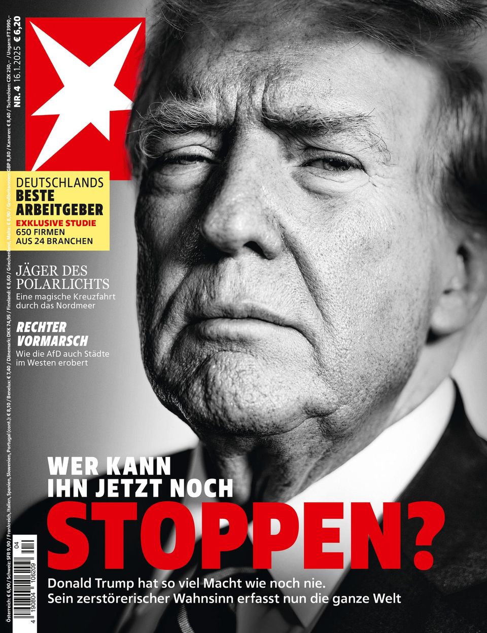Donald Trump auf dem Cover des stern: Der König der Schlagzeilen | STERN.de
